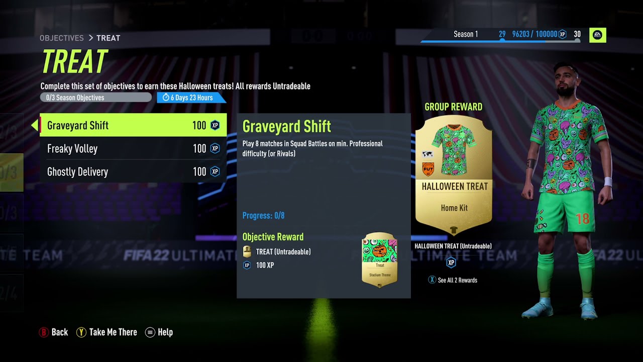 Treat Objectives Halloween Treat KIT FIFA 22 - YouTube