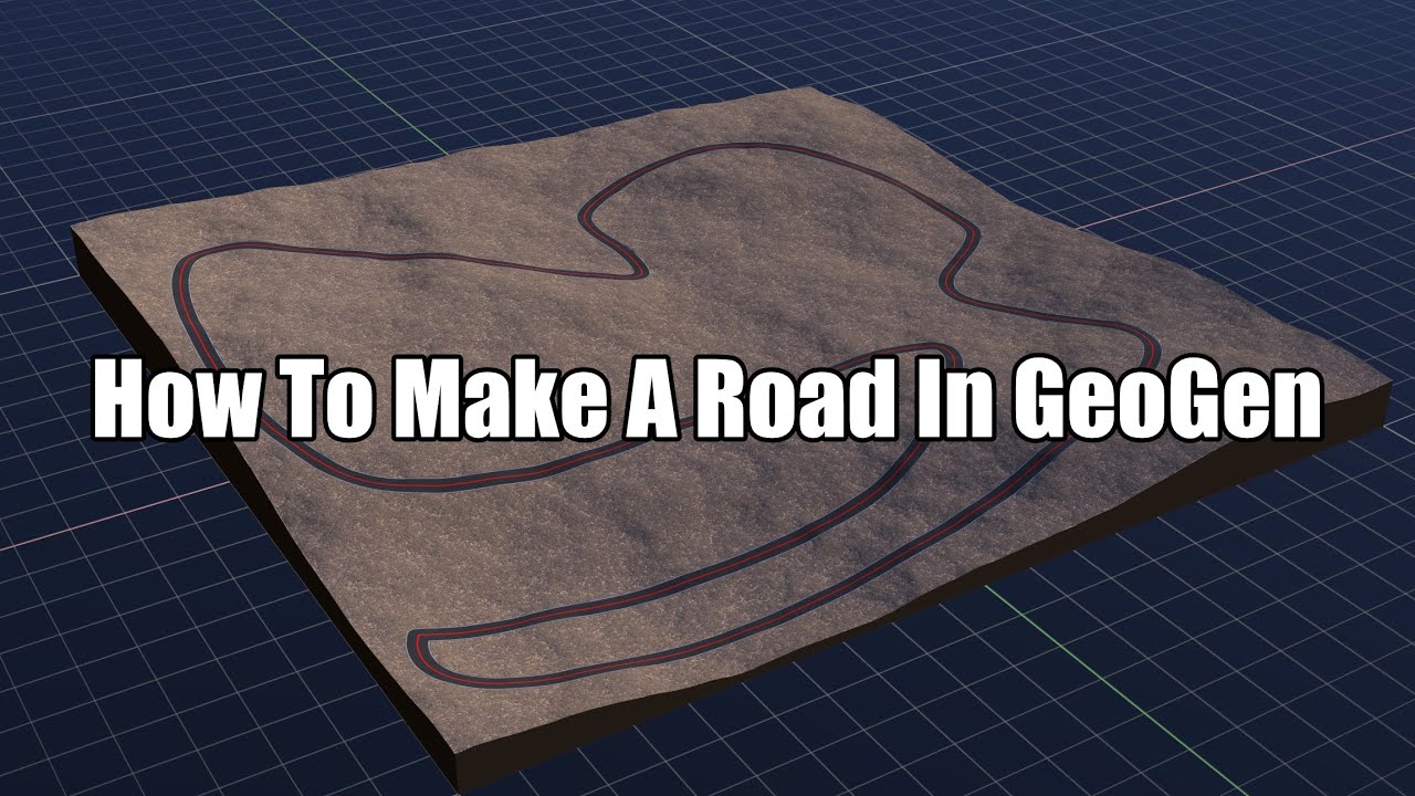 How To Make Roads/Racetracks In GeoGen - YouTube