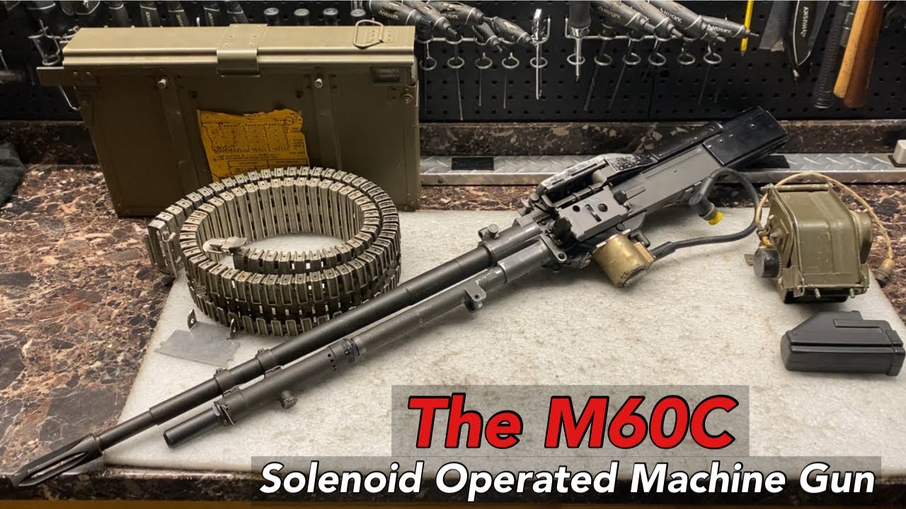 The M60C Machine Gun | A Closer Look - YouTube