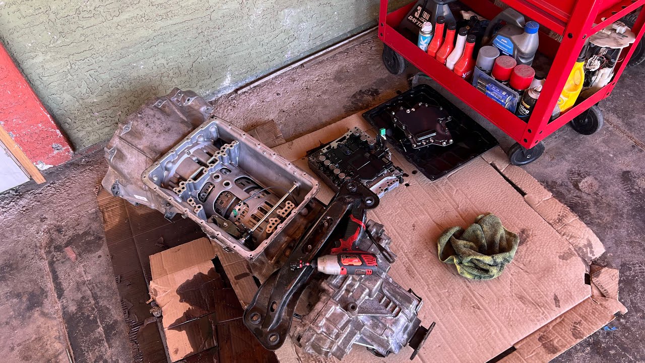 Infiniti q50 / AWD VR30 Transmission swap installed( part two) - YouTube