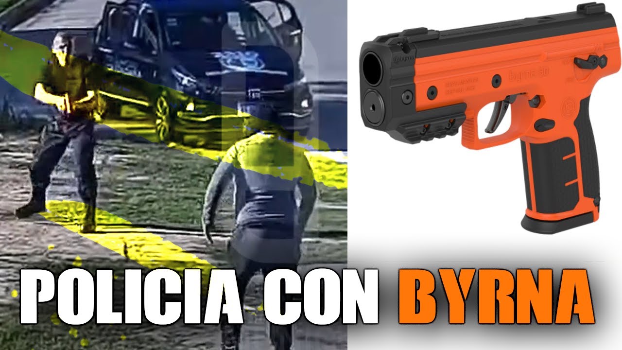 Policia ️Argentina usa BYRNA 🤙 - YouTube