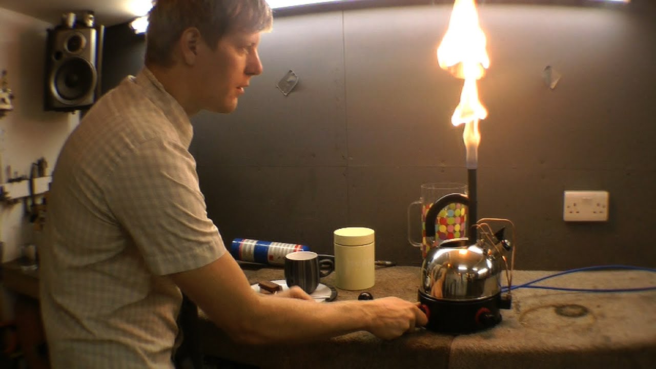 THE JETTLE pulsejet powered kettle (longer version) - YouTube