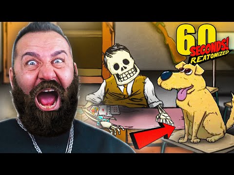KÖPEK BULDUM! EN KOLAY MOD NE KADAR ZOR? | 60 SECONDS REATOMİZED OYNUYORUZ