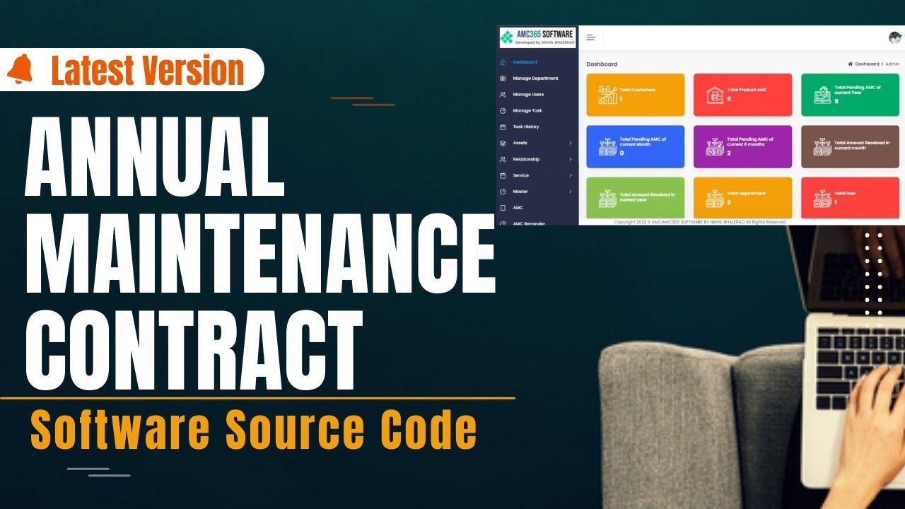 Annual maintenance contract software | AMC Service Management System ...