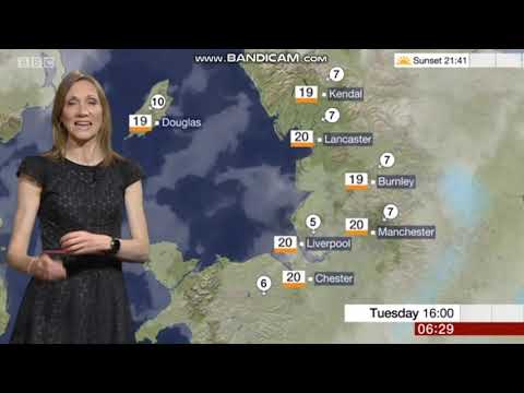 Mel Coles North west weather June 25th 2019 - YouTube