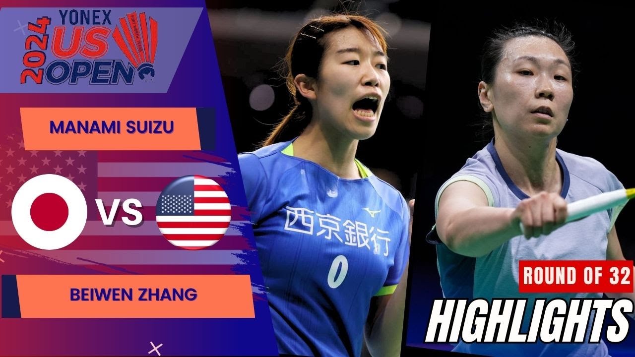 Manami Suizu (JPN) vs Beiwen Zhang (USA) - R32 | US Open 2024 - YouTube