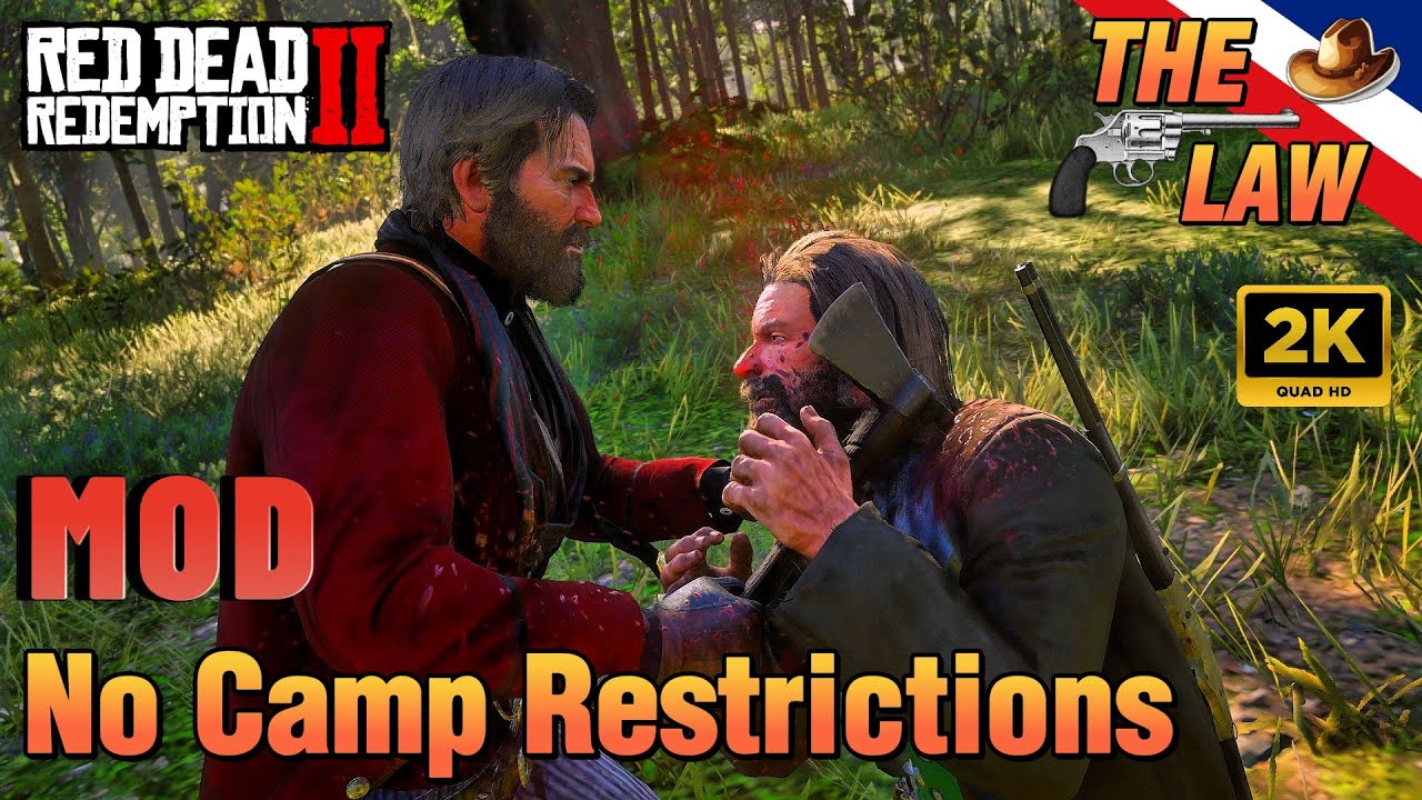 Red Dead Redemption 2 สอนลงม็อดพ No Camp Restrictions - YouTube