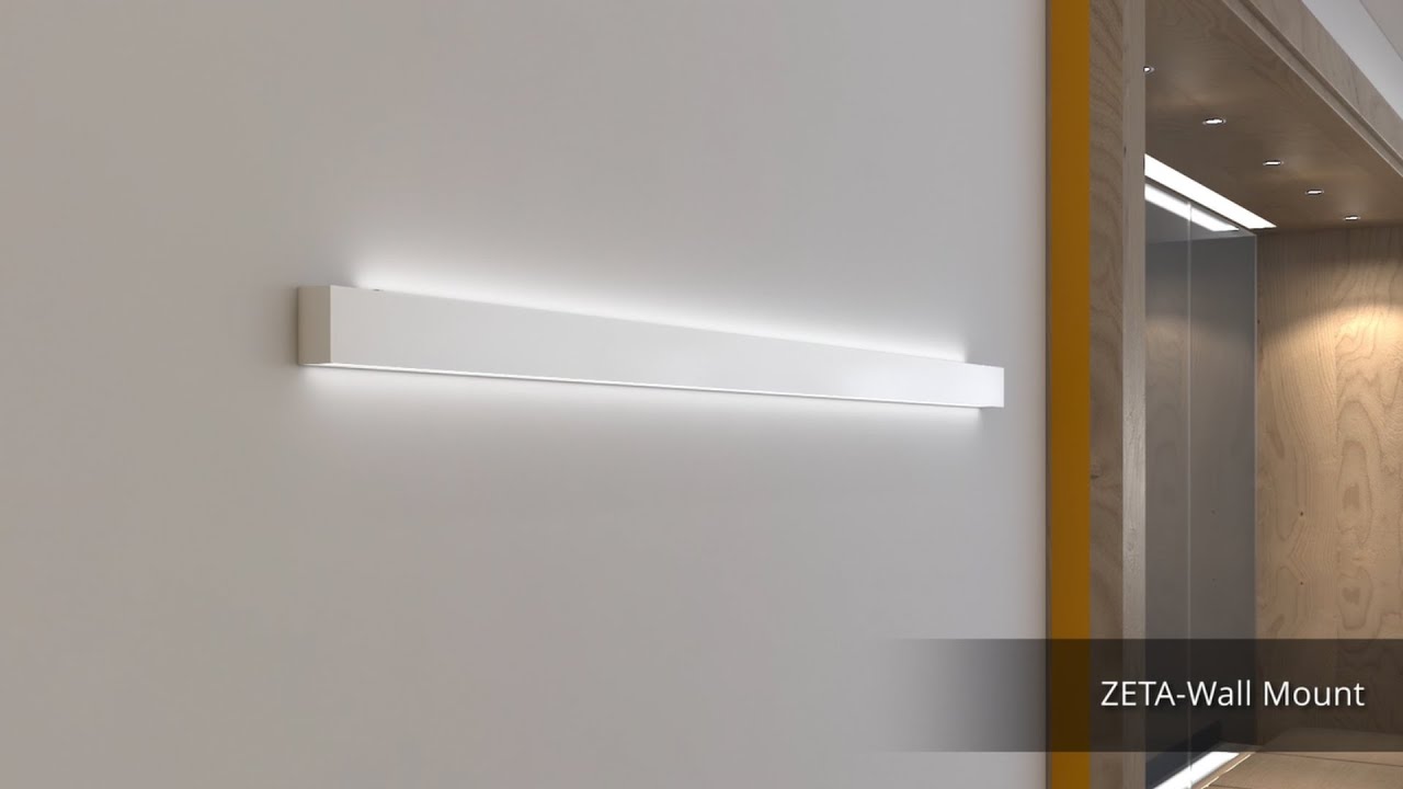 OKT Lighting - How to install wall mounted led linear lighting fixture ...