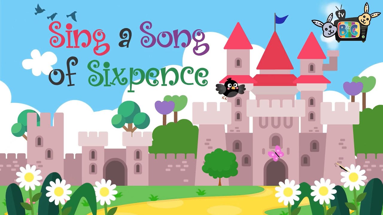 Sing A Song Of SixPence with Lyrics | BNG Kids Nursery Rhymes and Songs ...