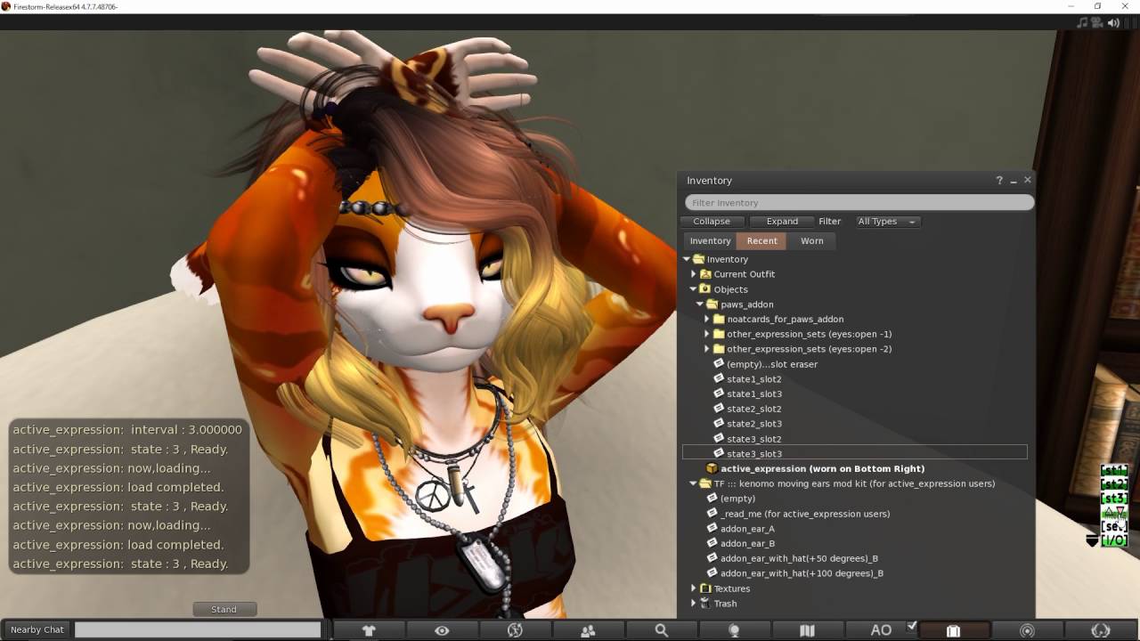 (edit) Paws - Feline Head with unofficial scripts & active_expression - YouTube
