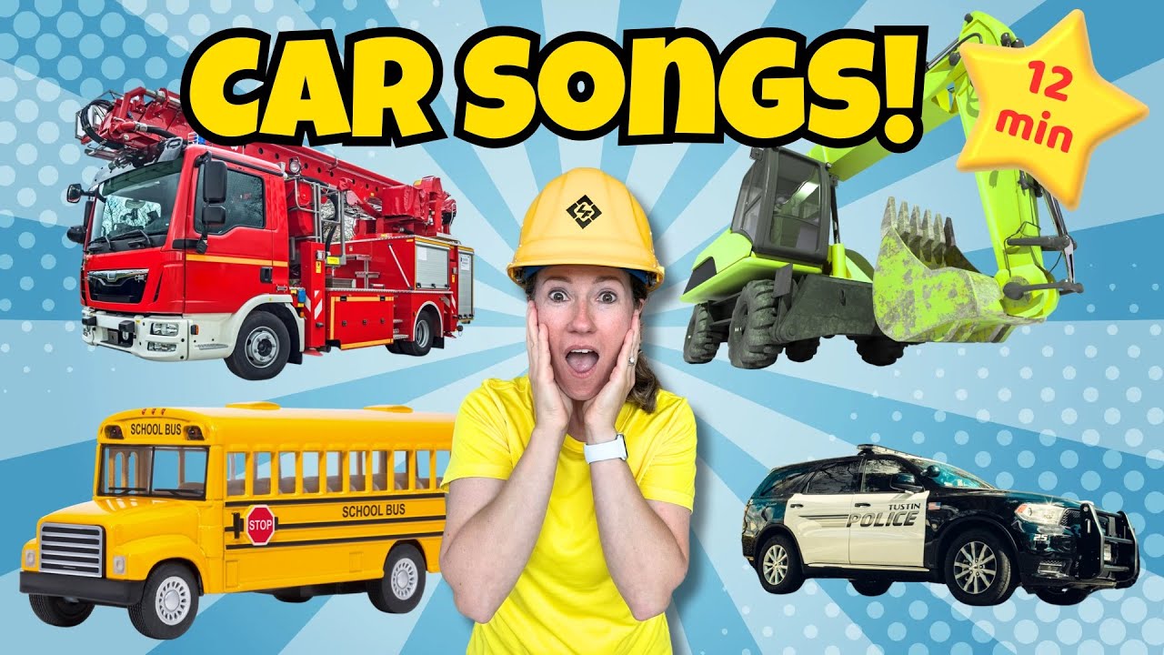 Best Kids Songs | Car Songs For Kids | Cars, Trucks, and Helper Cars ...