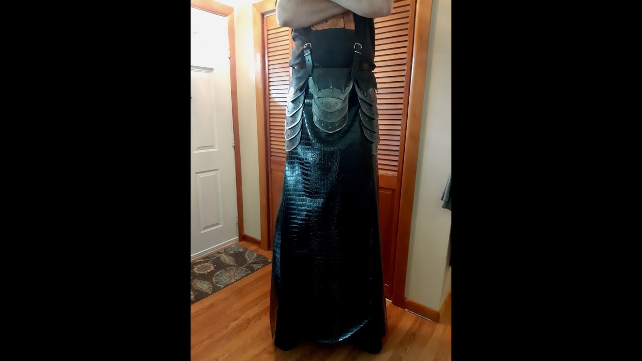 More Progress On My Demon Costume - YouTube