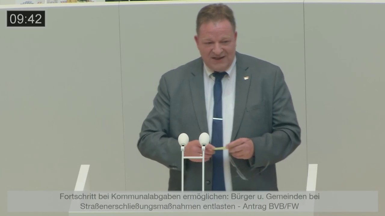 #AusDemPlenum Andreas Noack zu Kommunalabgaben - YouTube