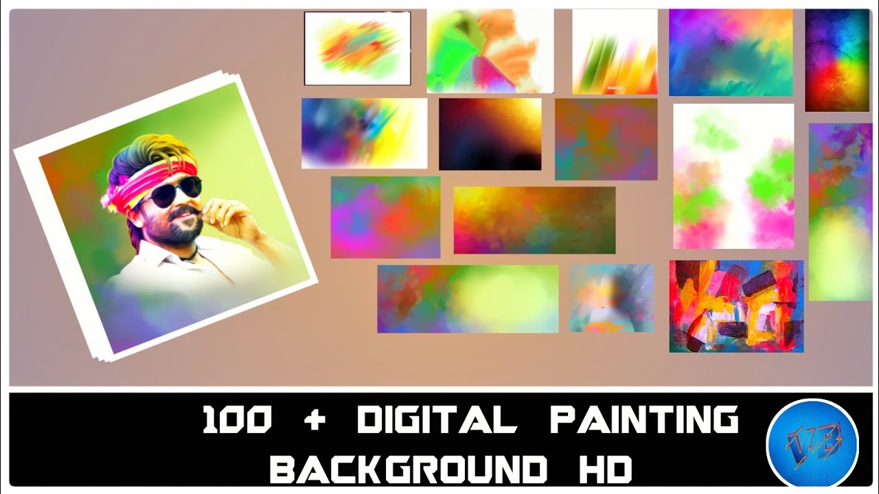 Digital Painting Background HD | Download Link Description | Vijayabala ...