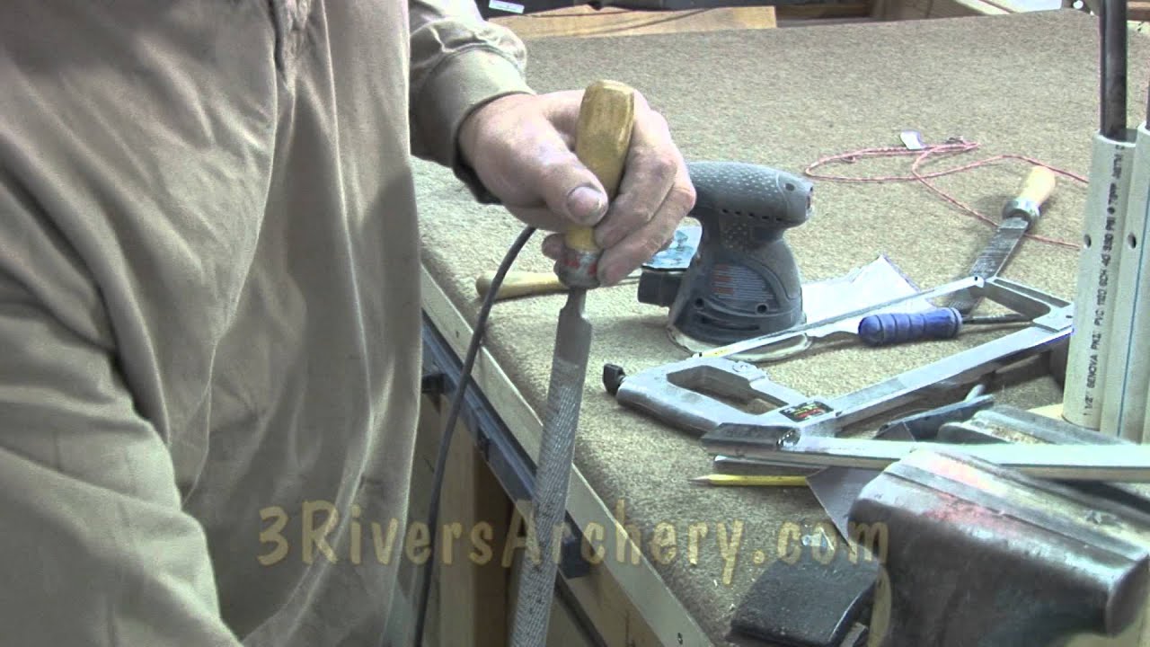 How to Build a Longbow from a Blank - Part Two - YouTube