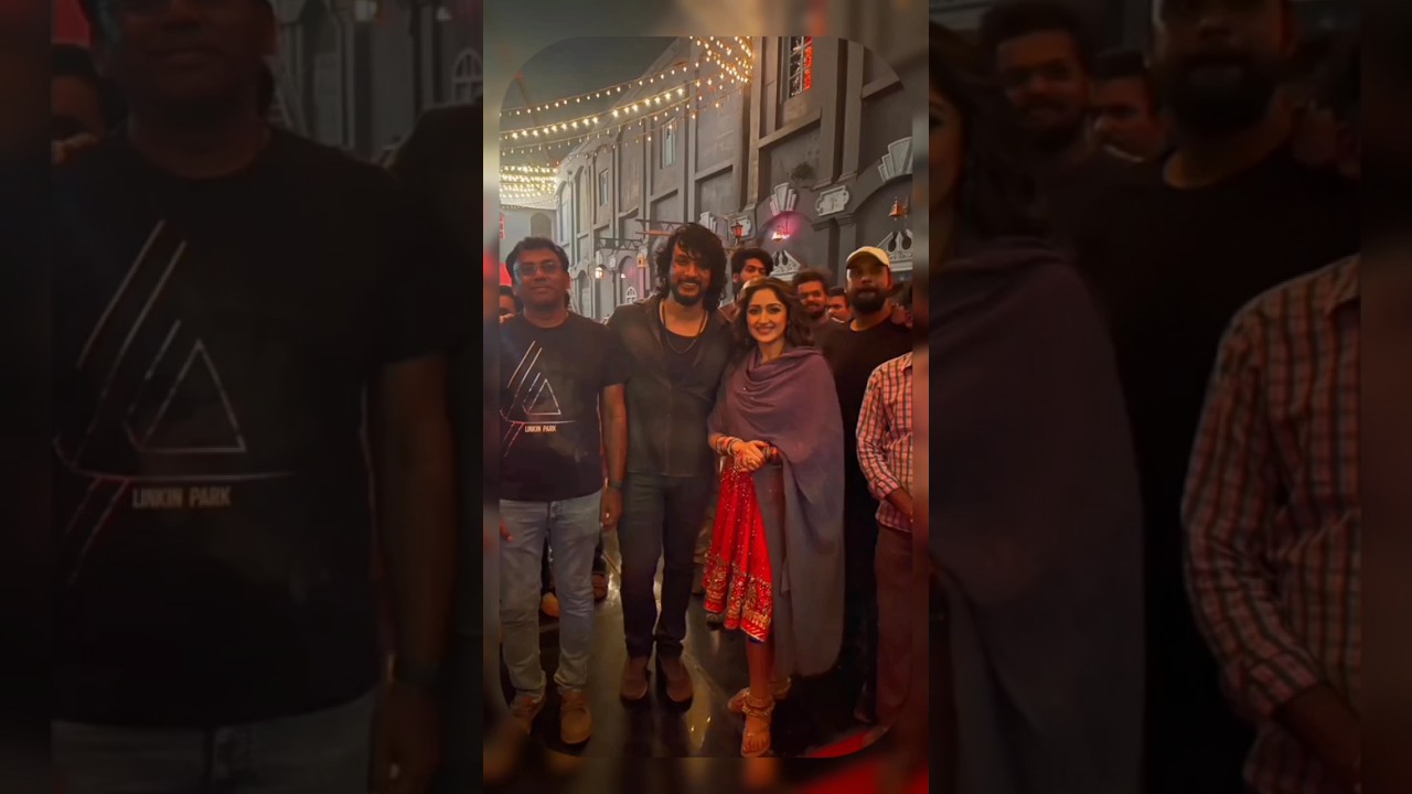 rawadi song making in pathu thala movie #pathuthala #simbu #song # ...