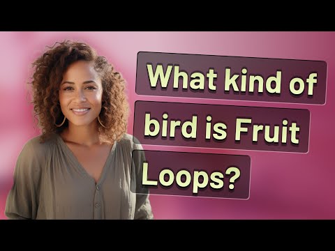 What Kind Of Bird Is The Fruit Loops Mascot