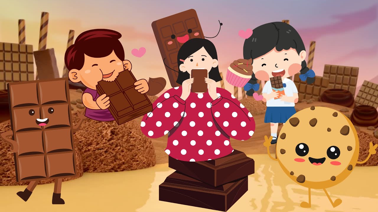 Le Chocolat 🍫 | Chansons et Comptines pour Enfants | Dessin Animé|A,A,A ...