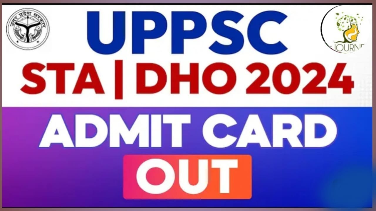 UPPSC STA/DHO Admit Card 2024 Out | UPPSC STA/DHO Admit Card Kaise ...