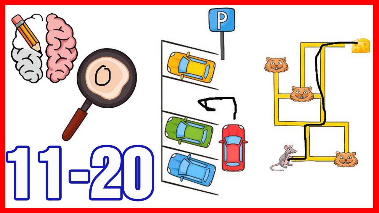 Tricky Line Draw the Part Level 11 12 13 14 15 16 17 18 19 20 Solution ...