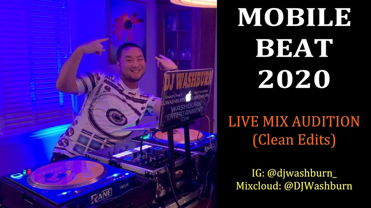 Mobile Beat 2020 Demo Mix (DJ Washburn) CLEAN #nextMBLVDJ - YouTube