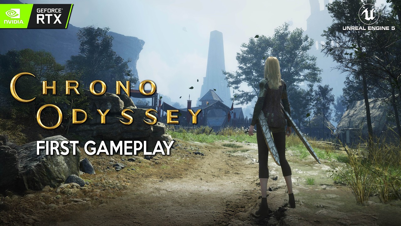 CHRONO ODYSSEY First Closed Beta Gameplay | New OPEN WORLD RPG with ...