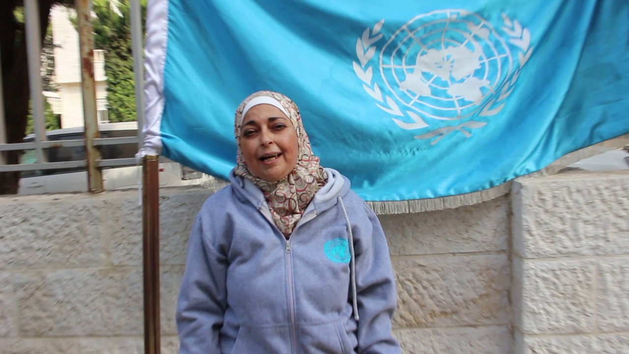 Muna Al Banna from UNOPS Jordan on UN Staff Day - YouTube