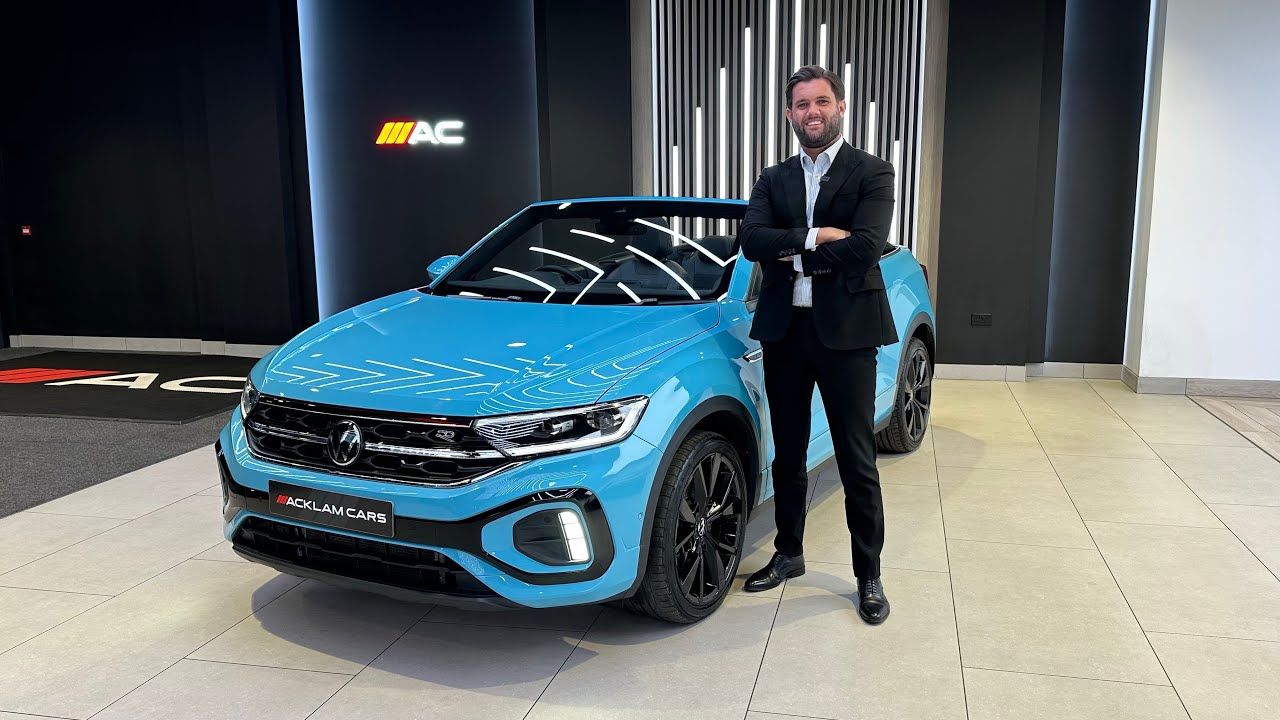 2023 Volkswagen T-Roc R-Line Convertible - YouTube