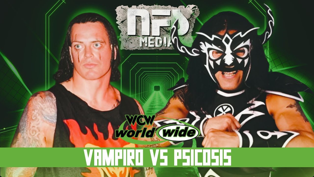 Vampiro VS Psicosis #wcwwrestling #wcw #psychosis #vampiro #fullmatch # ...