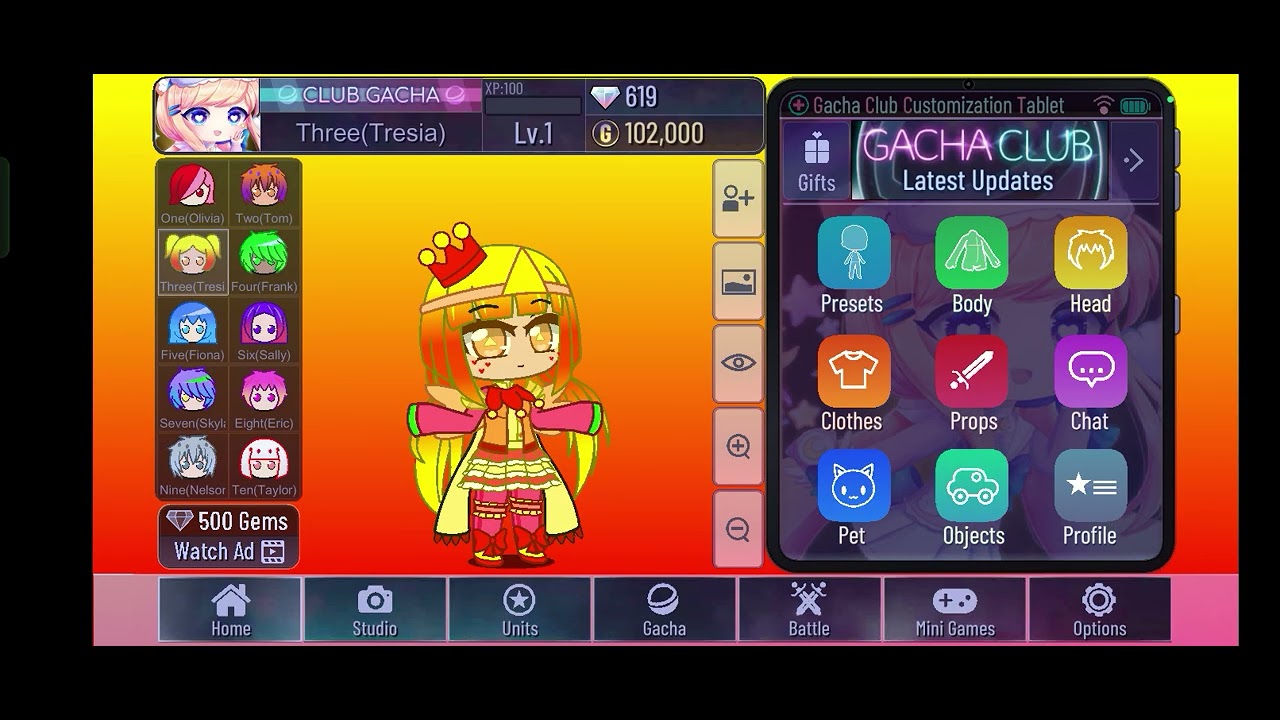 My Numberblocks 1-10 Gacha Club Is Updated - YouTube