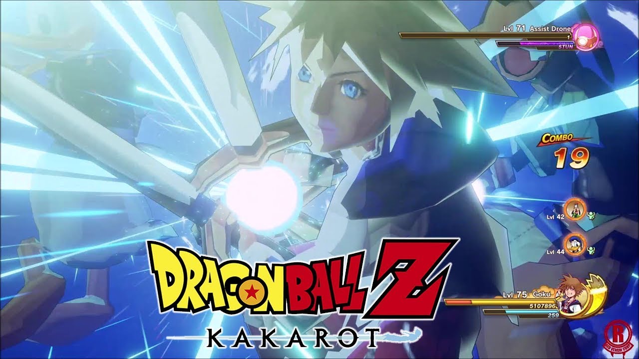 Dragon Ball Z: Kakarot X Kingdom Hearts III - Sora, Donald, & Goofy ...