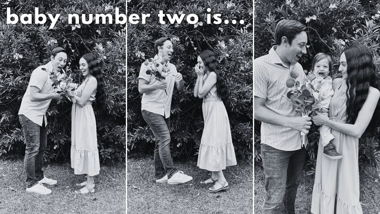 OFFICIAL GENDER REVEAL FOR BABY NUMBER 2 // TELLING FAMILY AND FRIENDS ...