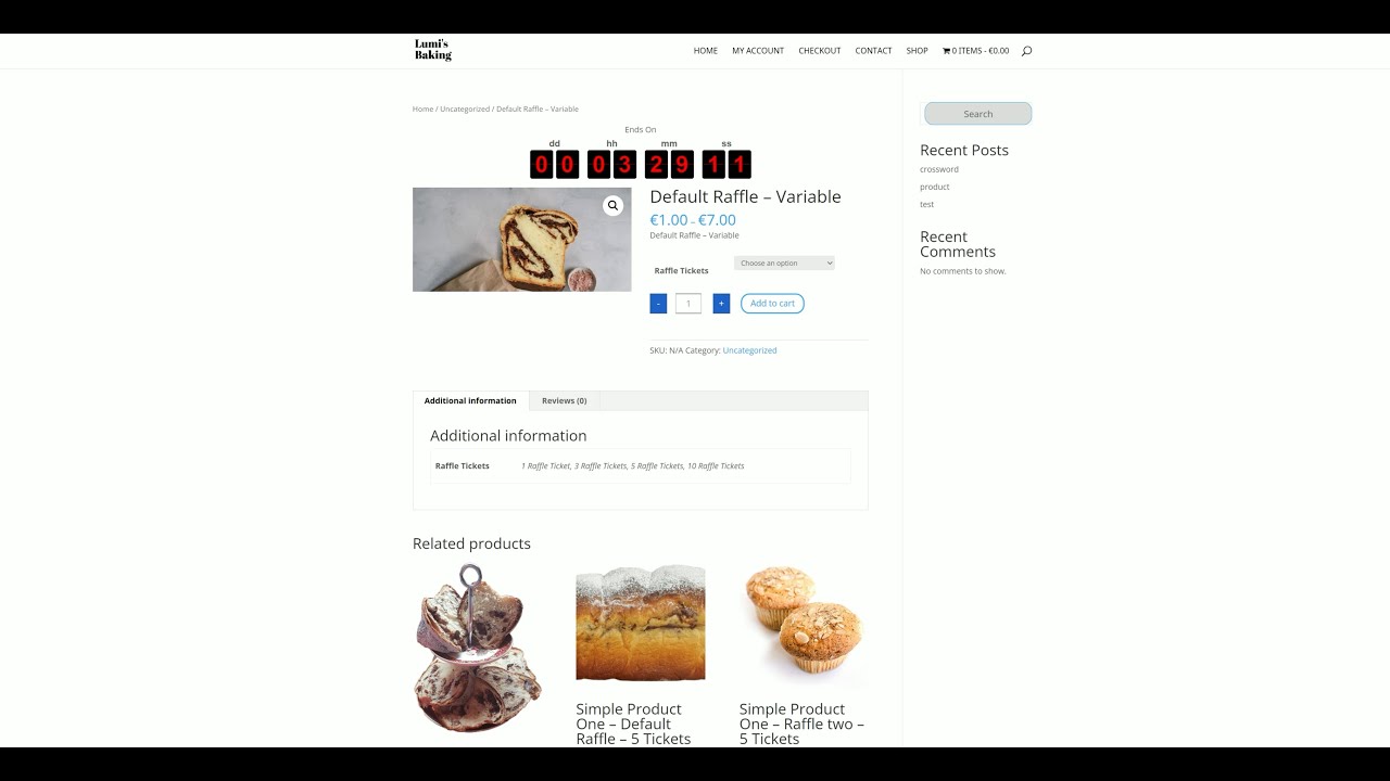Wordpress Raffle Plugin - Raffle Play Woo - 5.8 - YouTube