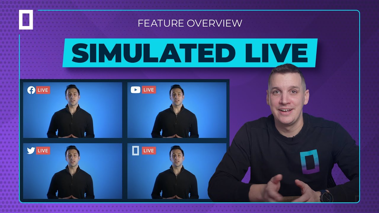 How to Live Stream Recorded Videos - YouTube