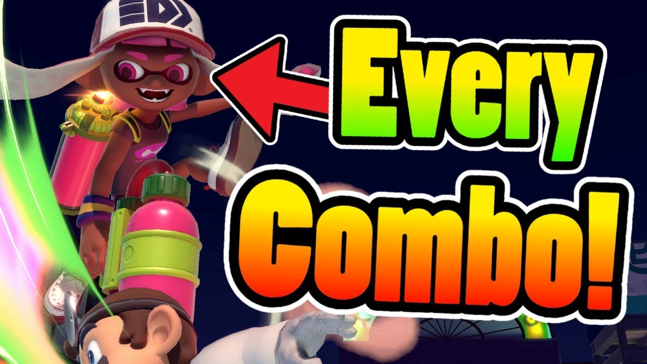 Every Inkling Combo You Need to Know! (Smash Ultimate) - YouTube