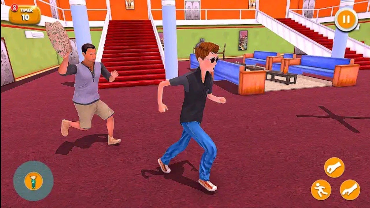 Scary Sibling Prank On Brother Gameplay Walkthrough | Scary Brother 3D ...
