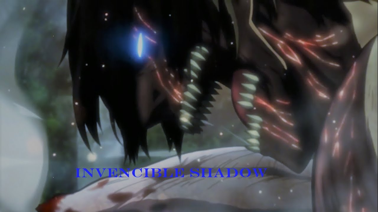 Invincible Shadow Recuerdos de la serie ataque de los titanes - YouTube