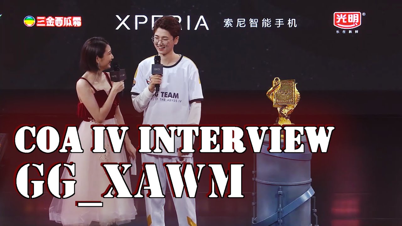 COA 4: GG xawm Post-Game Interview | Identity V Call of the Abyss IV - YouTube