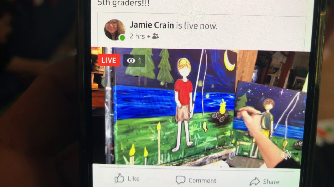 Awesome family fun, thanks you Jamie Crain, painting instructions/free ...