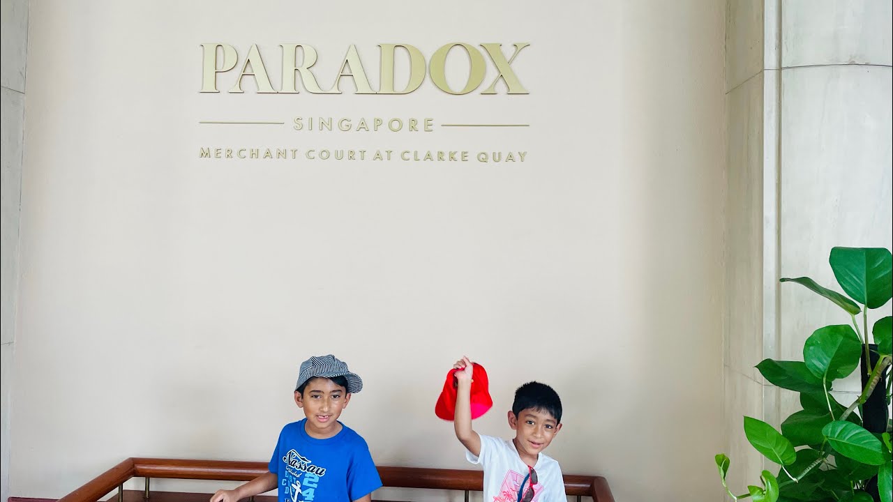 Paradox Singapore Merchant Court at Clarke Quay | Shayan & Ayaan ...