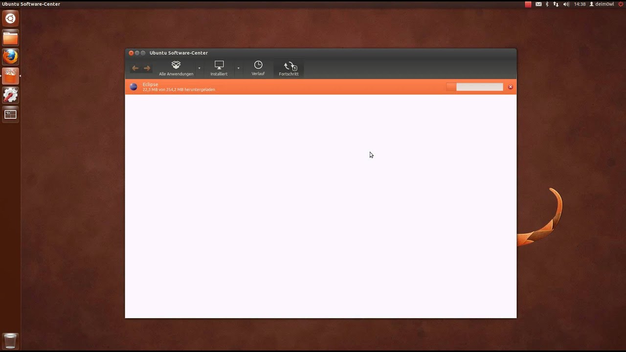 Java - Installation von Eclipse (Ubuntu) - Lektion 1 - YouTube