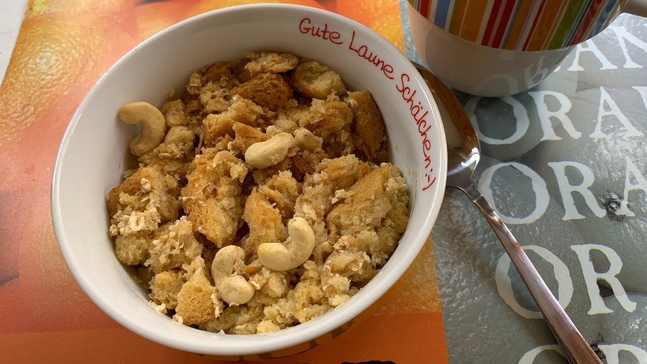 Leckeres Zwieback-Orangensaft-Müsli mit Cashewnüssen und Zimt #047 ...
