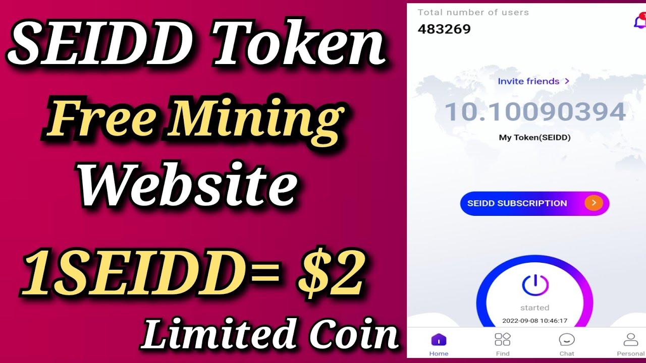 Seidd Token Mining App | Collect Unlimited Seid Token | Limited Coin ...