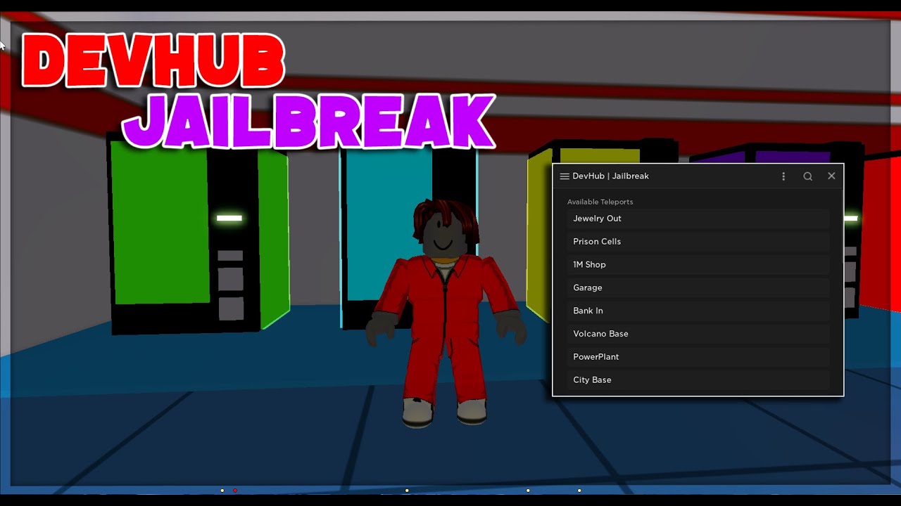 DevHub Jailbreak - OP Jailbreak GUI | All Locations, Car Mods & More ...