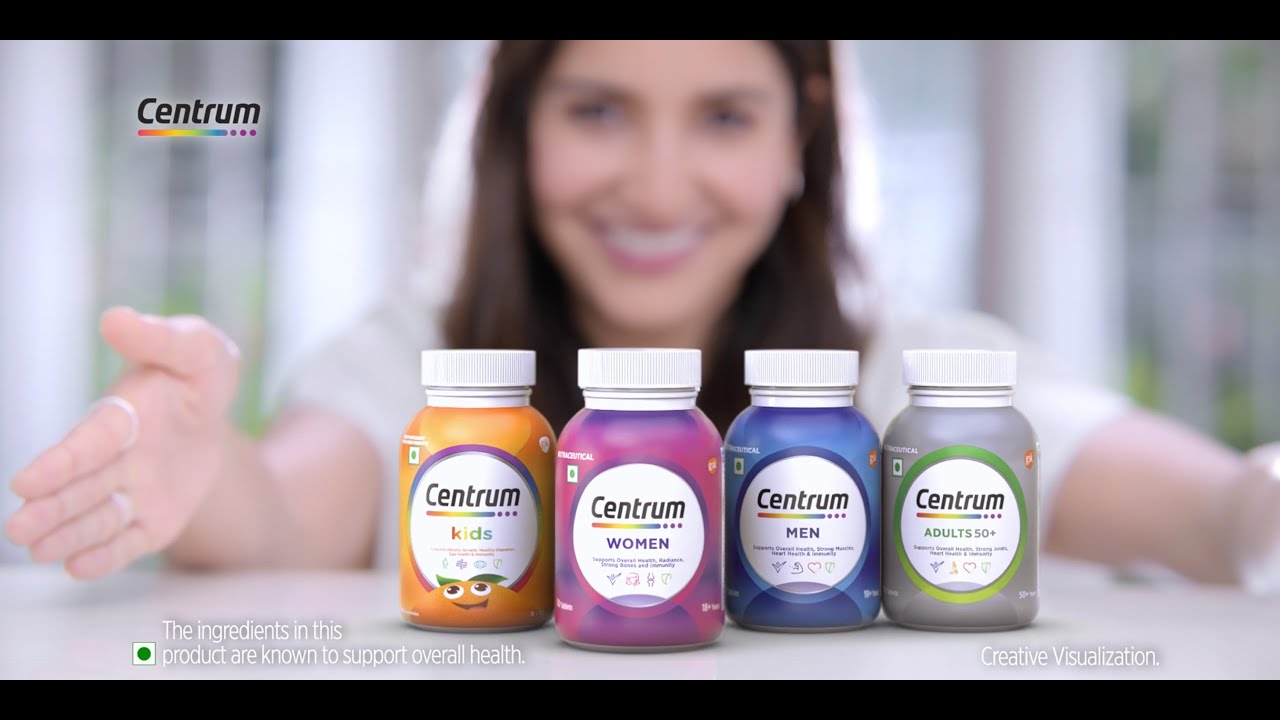 Centrum Women Supports Overall Health | Anushka Sharma TVC | World's No ...