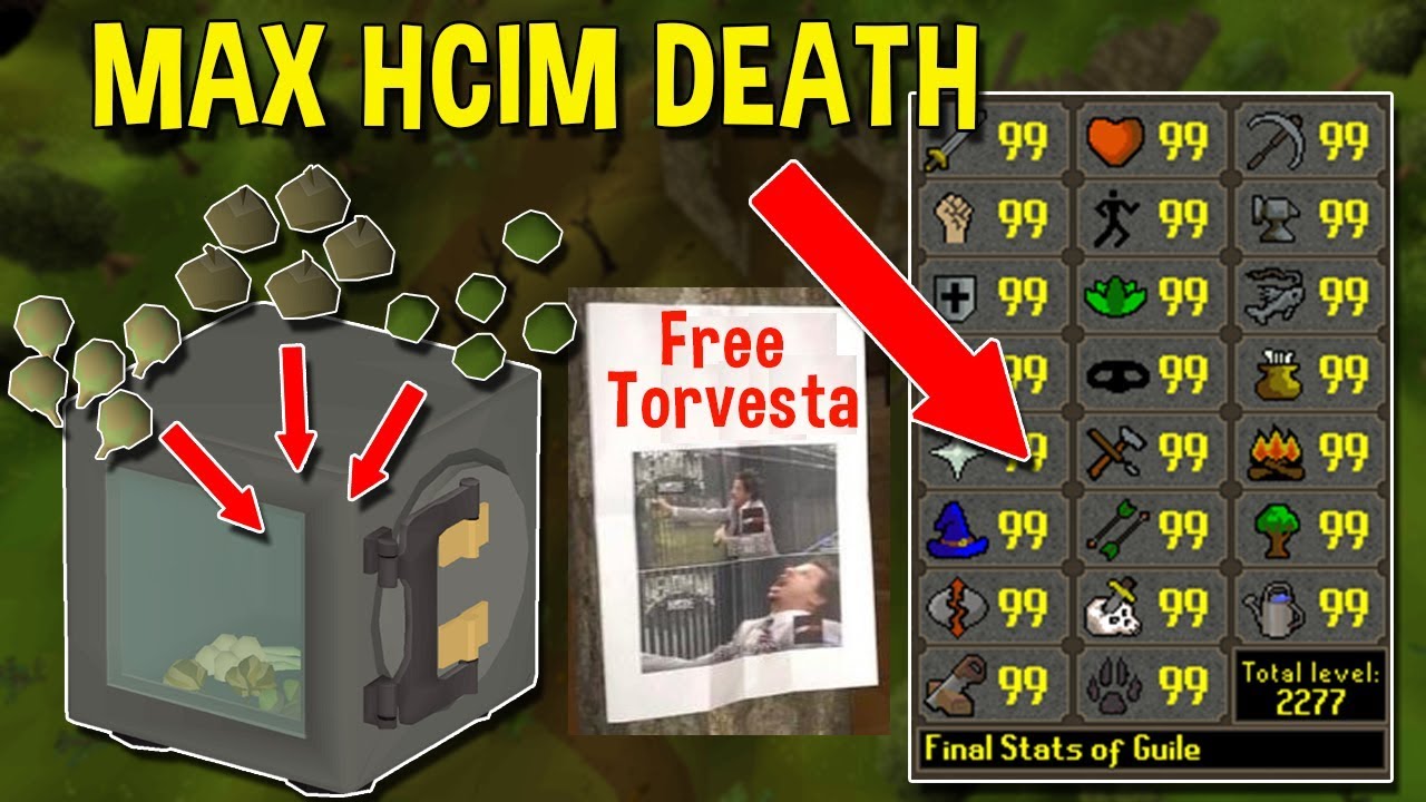 Torvesta Banned From DMM! First Maxed HC Ironman Dies and New Seed ...