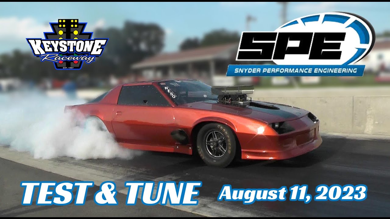 Snyder Performance Eng. Test & Tune- Aug. 11, 2023 @ Keystone Raceway ...