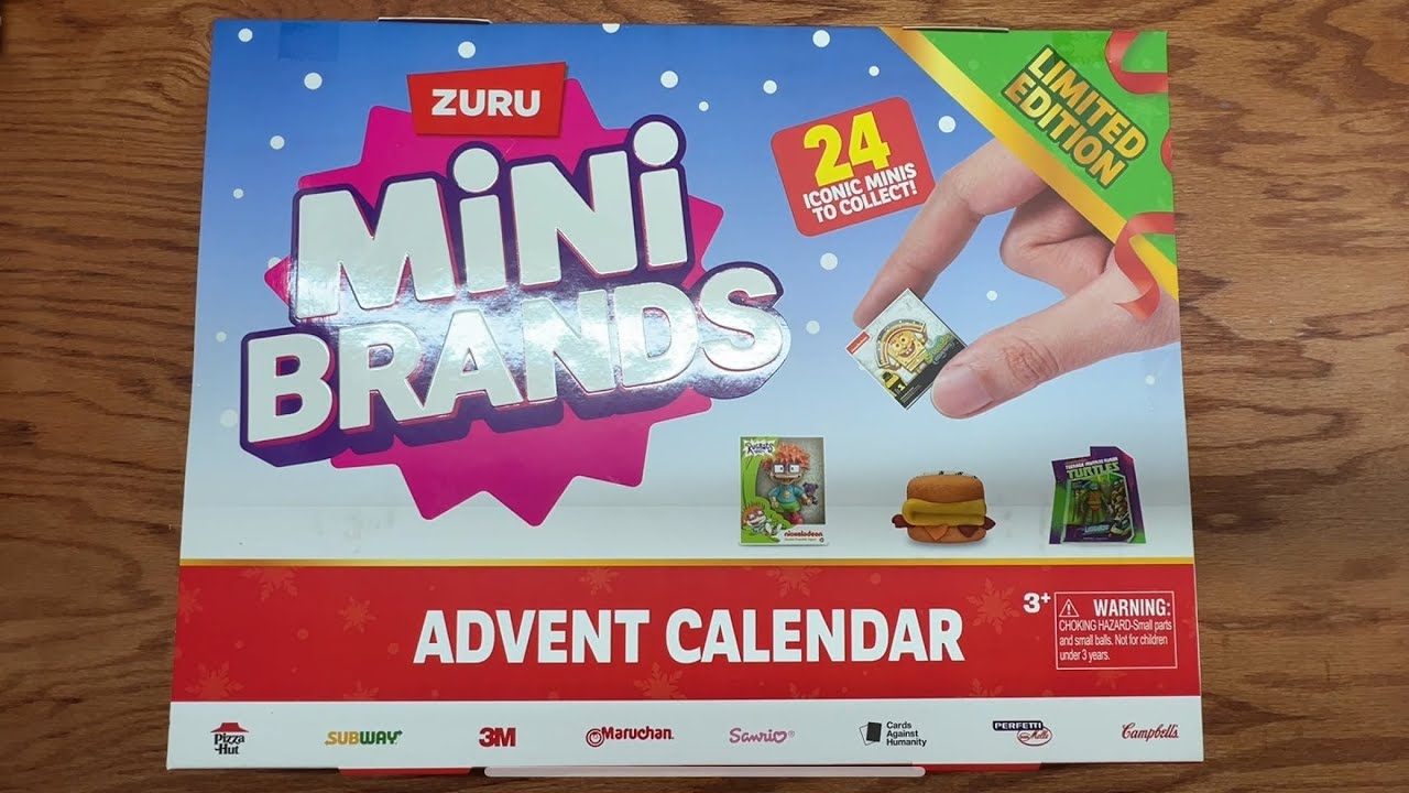 Mini Brands Toy Advent Calendar - YouTube