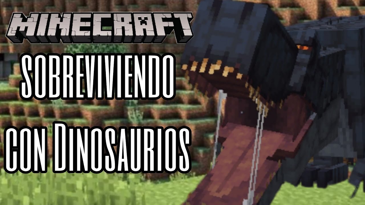 Minecraft con dinosaurios (cap 2) - YouTube