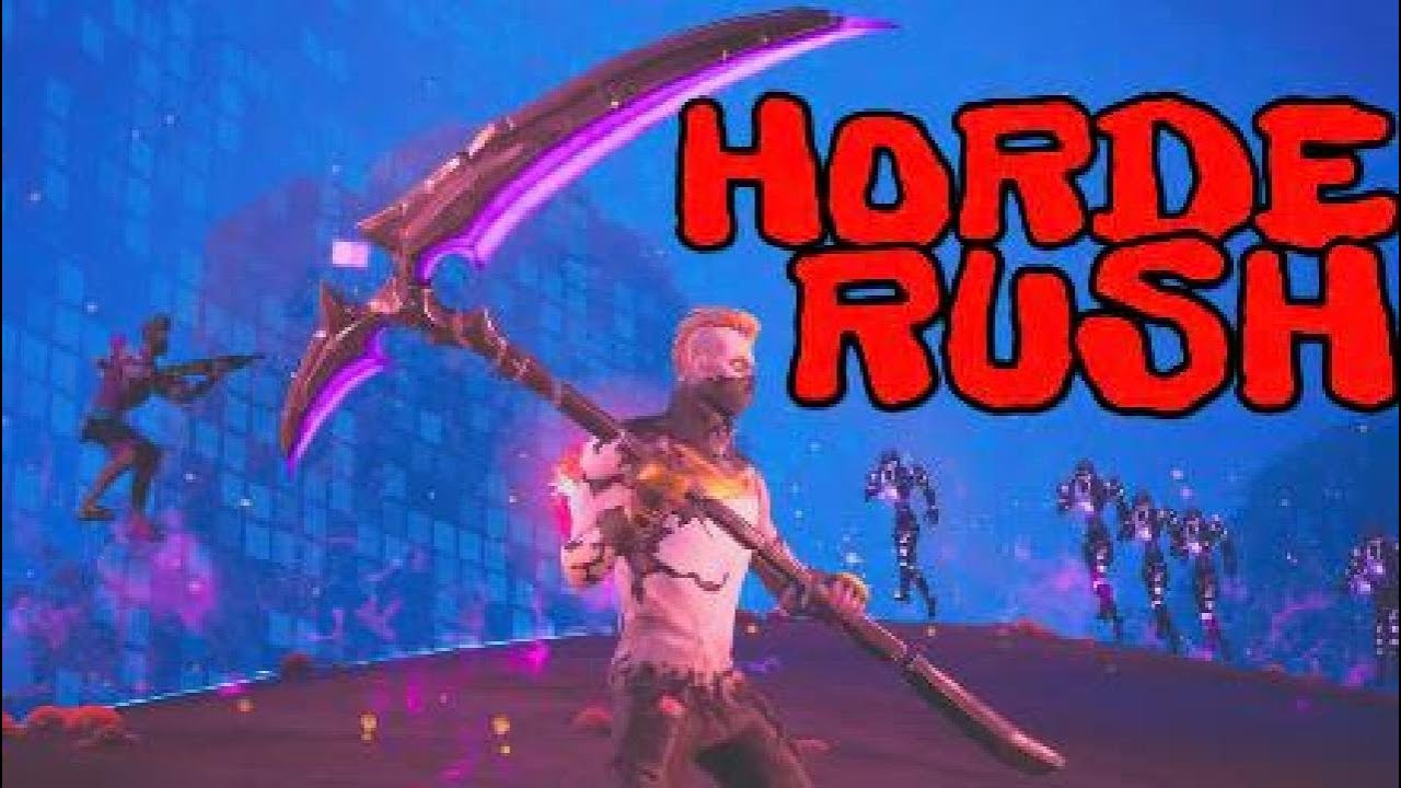 FORTNITE PRESENTS HORDE RUSH - YouTube